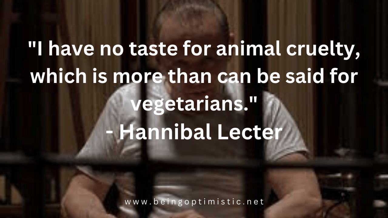 50 Best Hannibal Lecter Quotes