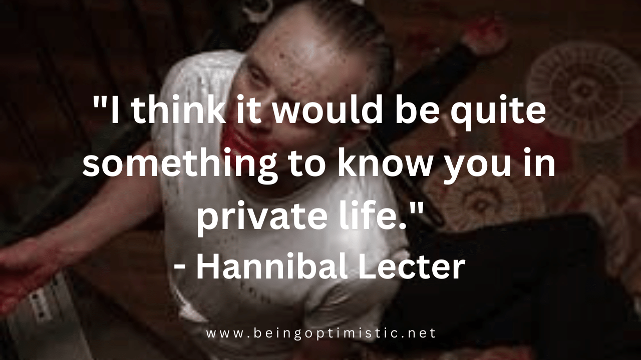 50 Best Hannibal Lecter Quotes
