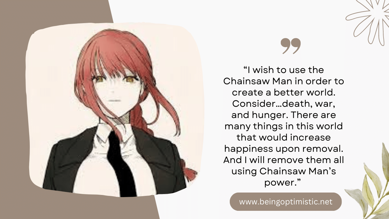 Top Makima Quotes from Chainsaw Man's Iconic Character