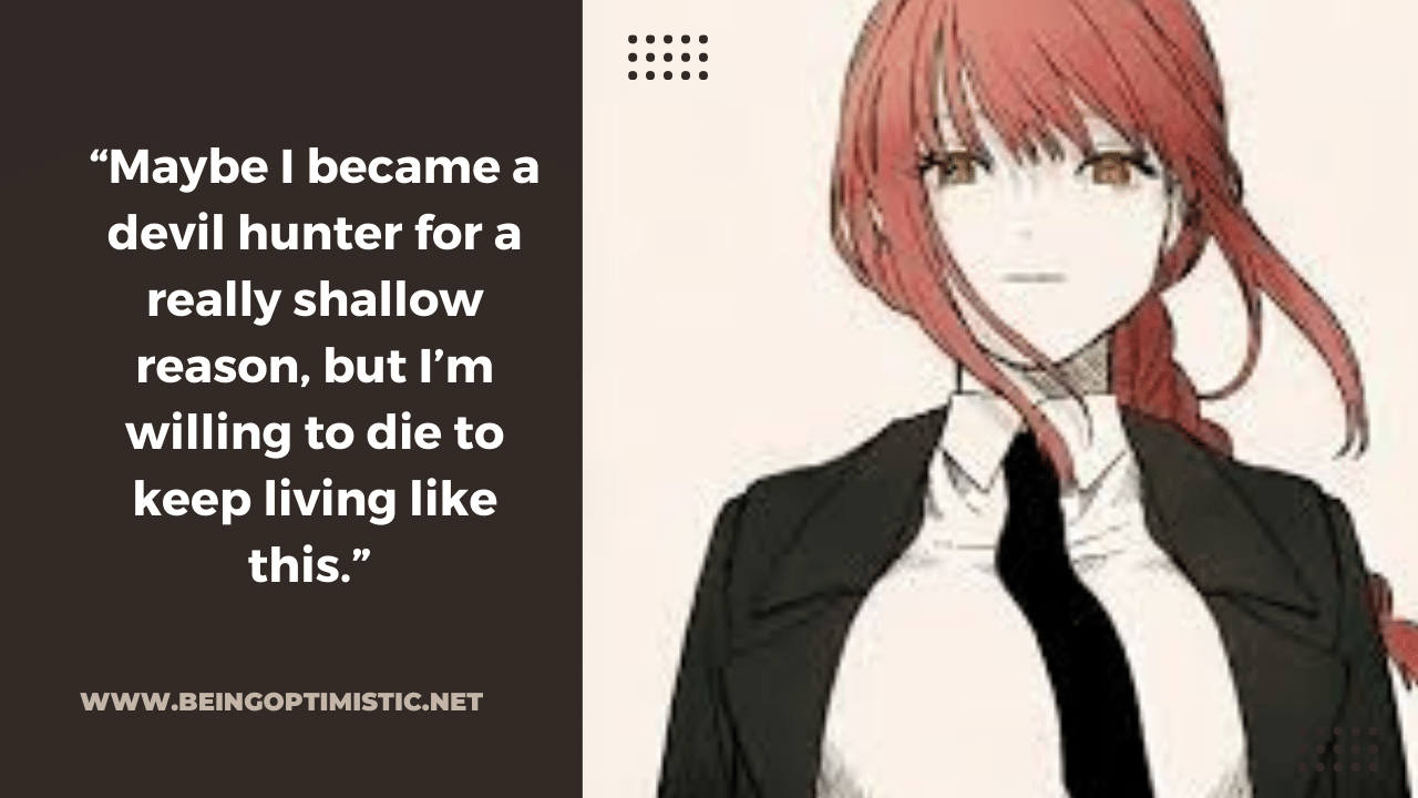 Top Makima Quotes from Chainsaw Man's Iconic Character