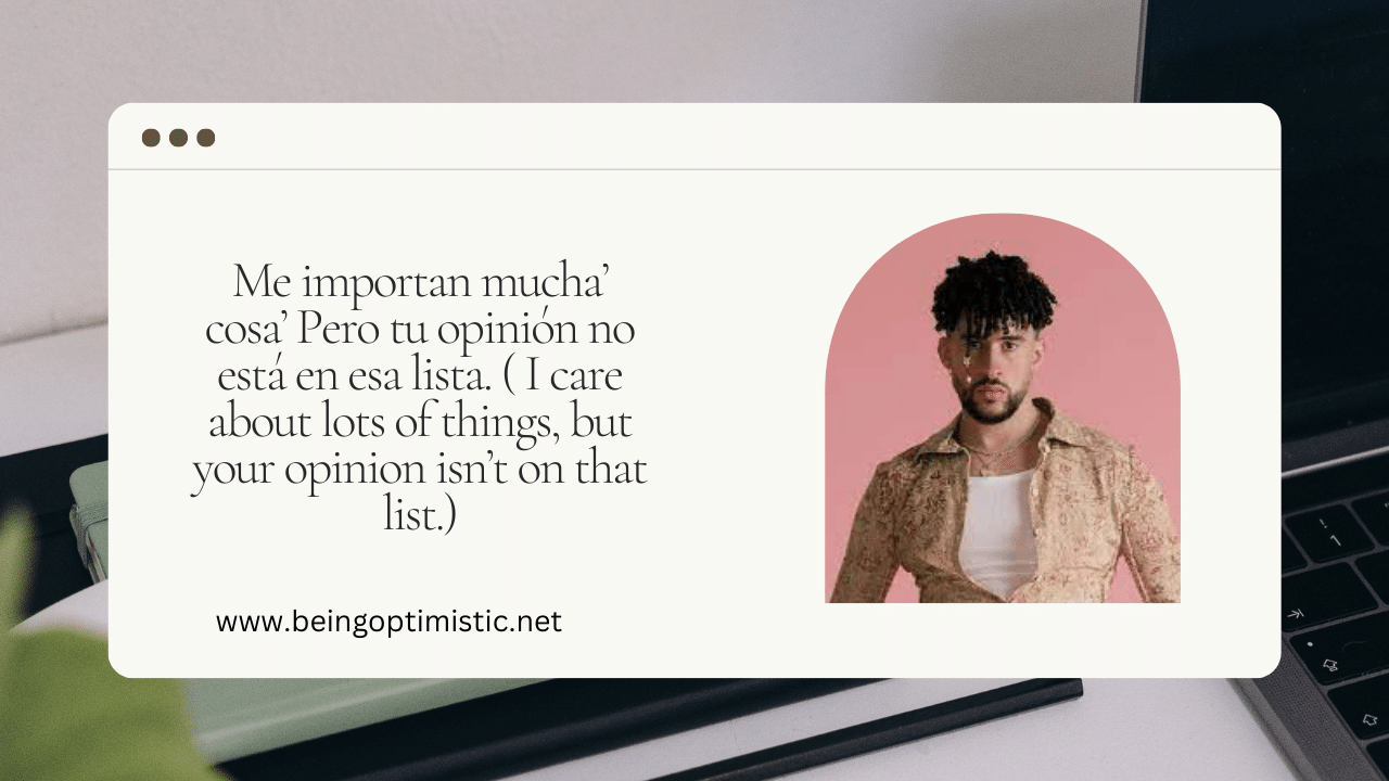 Top 30 Bad Bunny Quotes in Spanish: A Look at His Wisdom and Resilience