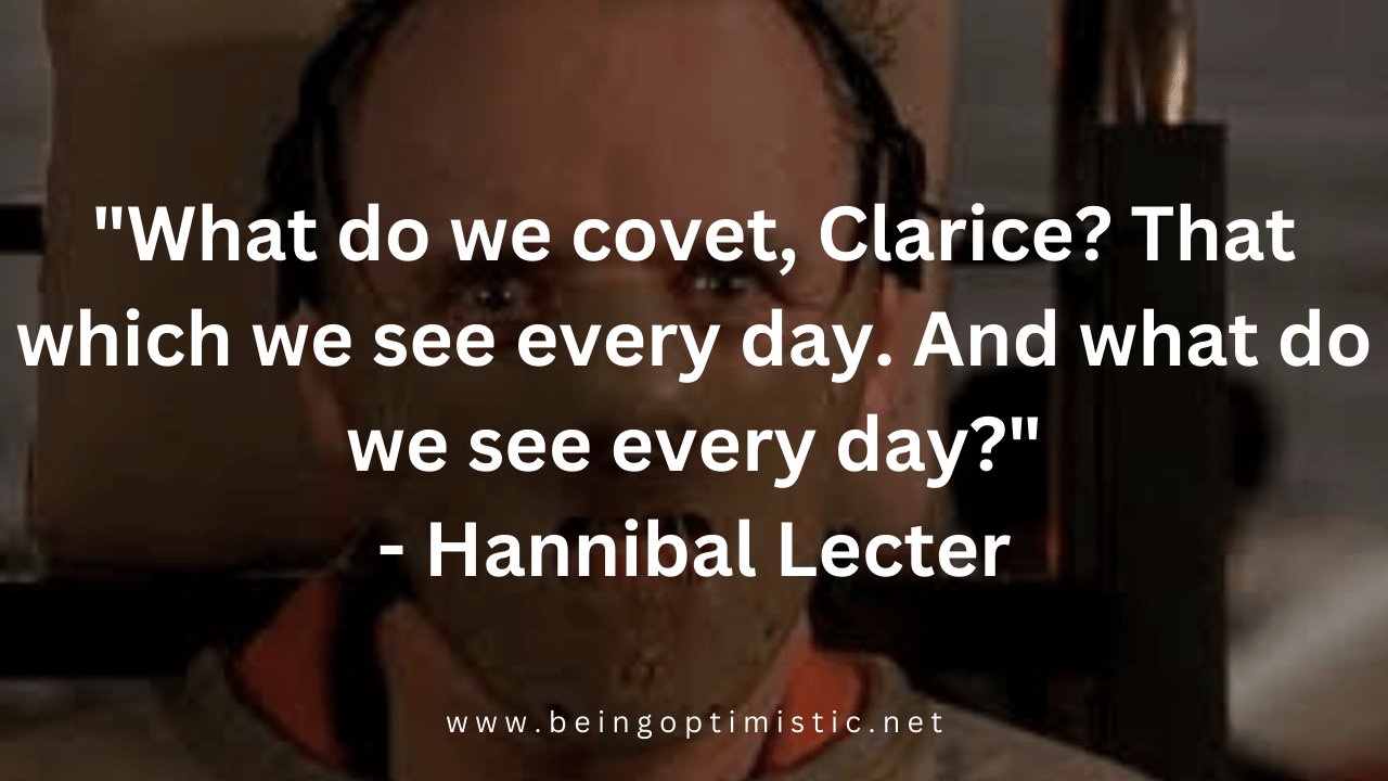 50 Best Hannibal Lecter Quotes