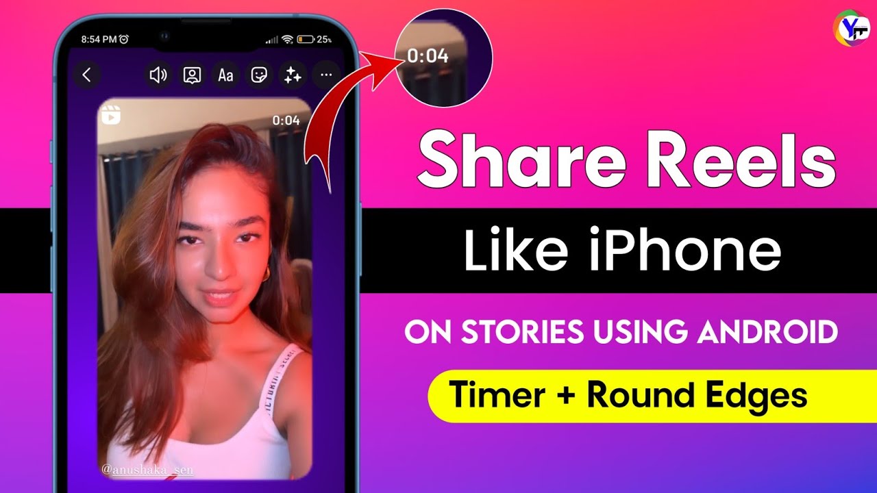 iOS Instagram Story Edge PNG